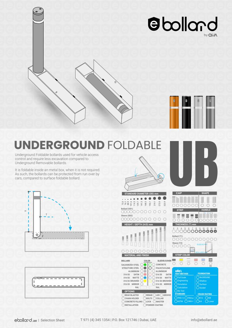 Security Bollards Infographics | 800-QUA (782)